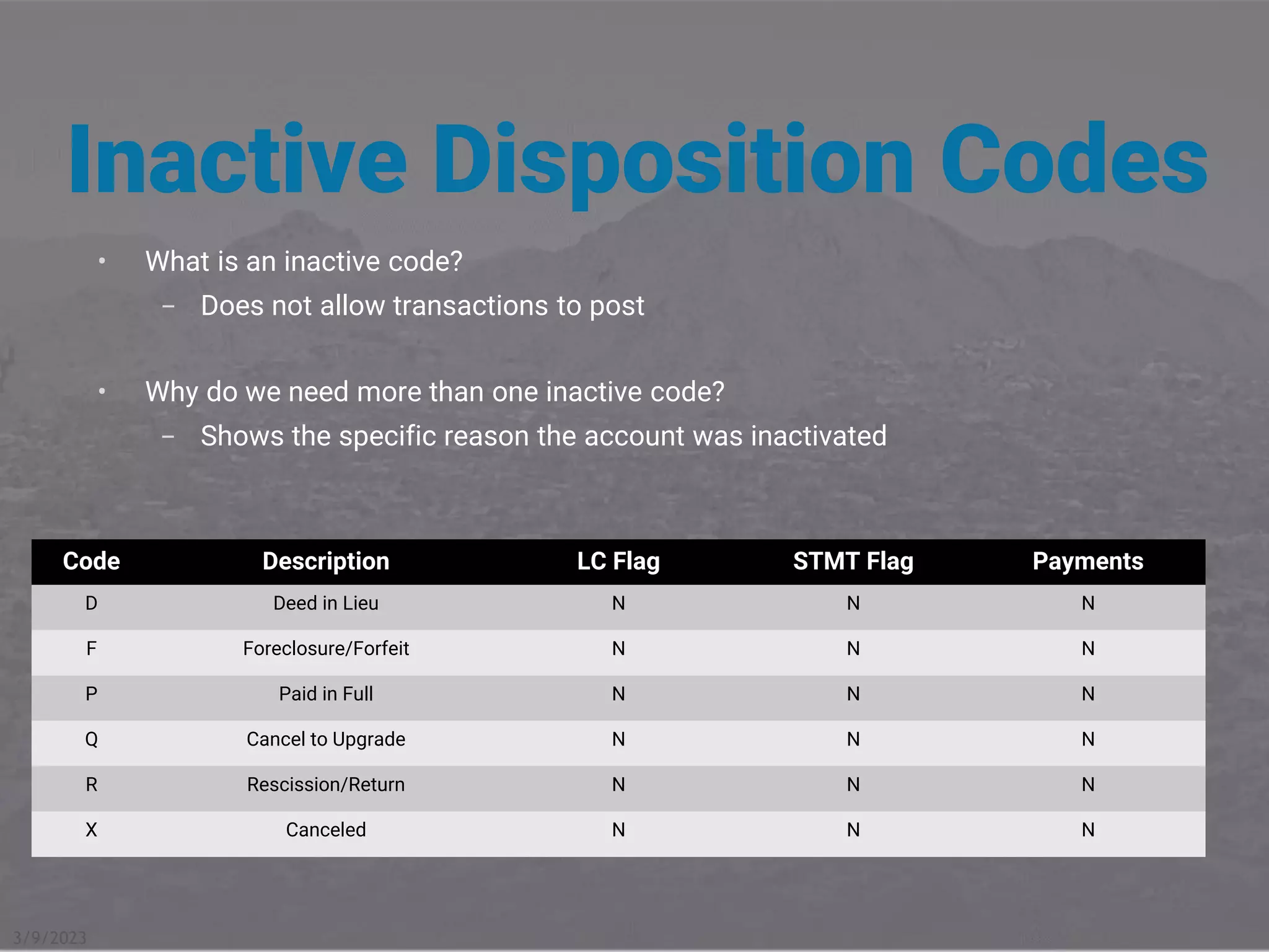 EQ Client Central System Codes | PDF