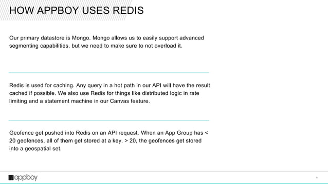 RedisConf17 - Geofencing using Redis Geospatial Queries | PPT