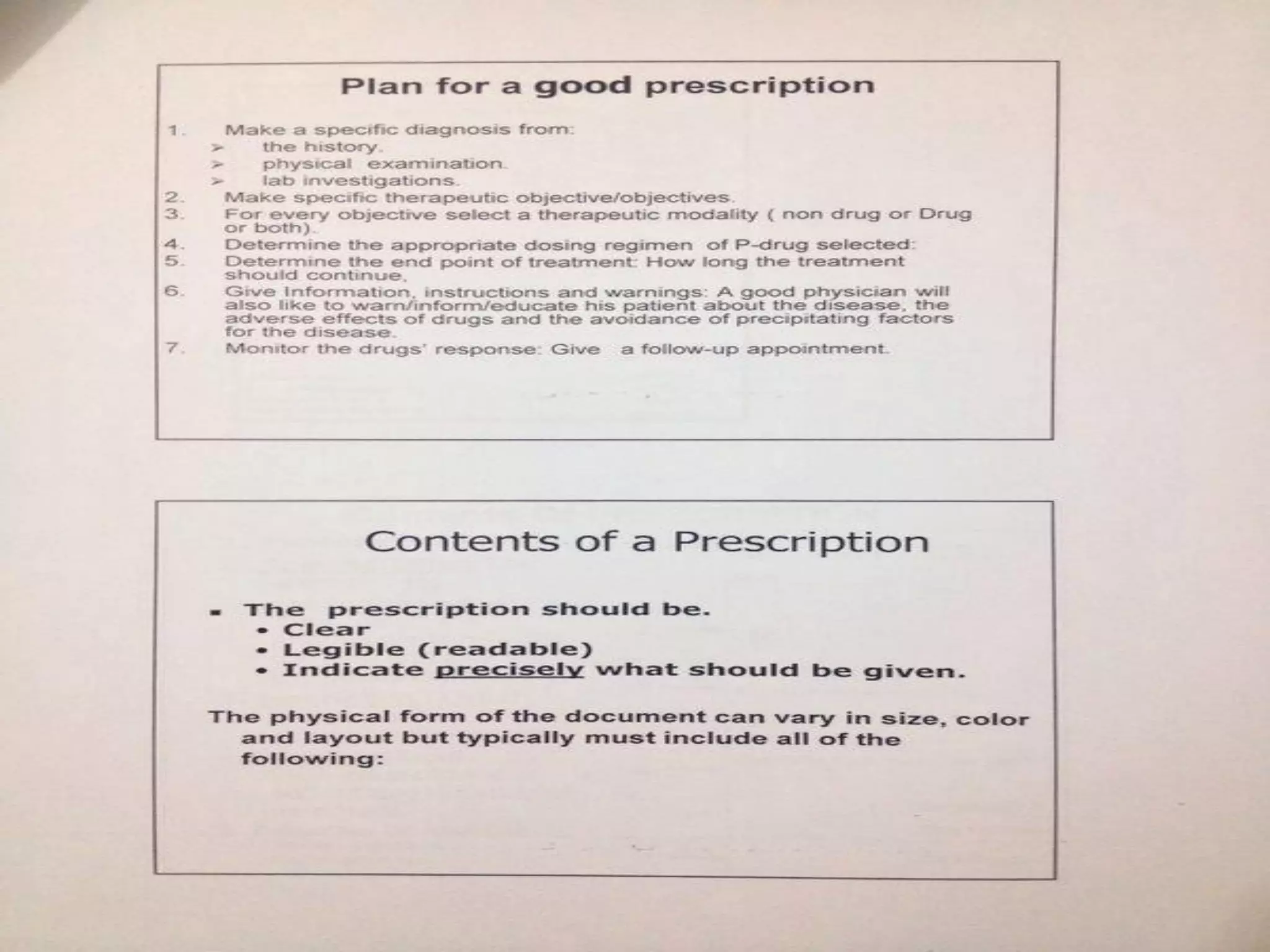 8. Prescription Writing | PDF