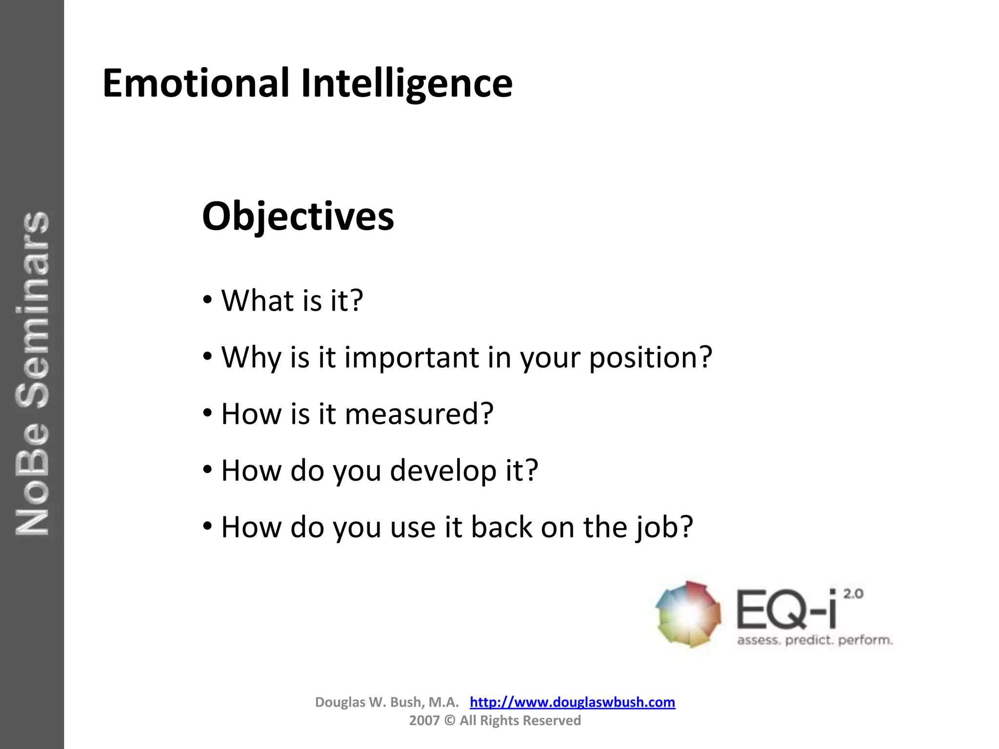 EQi-2.0 Emotional Intelligence | PPTX