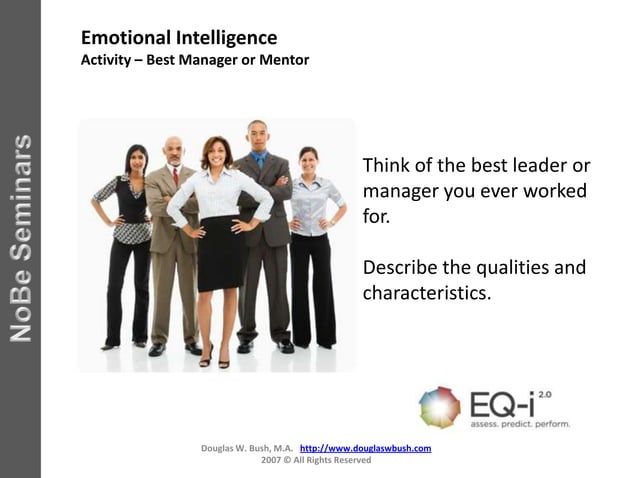 EQi-2.0 Emotional Intelligence | PPTX | Executive Leadership ...