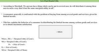 eqi-marginal-utility.pptx Importance and Assumptions | PPTX | Economy ...
