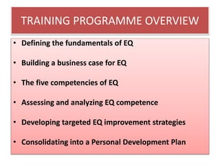 Emotional Intelligence - Assessing and Developing Competencies | PPTX
