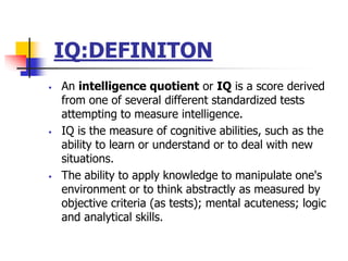 Eq & iq | PPT