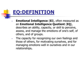 Eq & iq | PPT