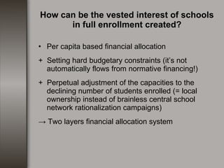Péter Radó: Financing for Eqity in Education | PPT