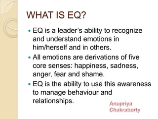 Eq & leadership | PPTX