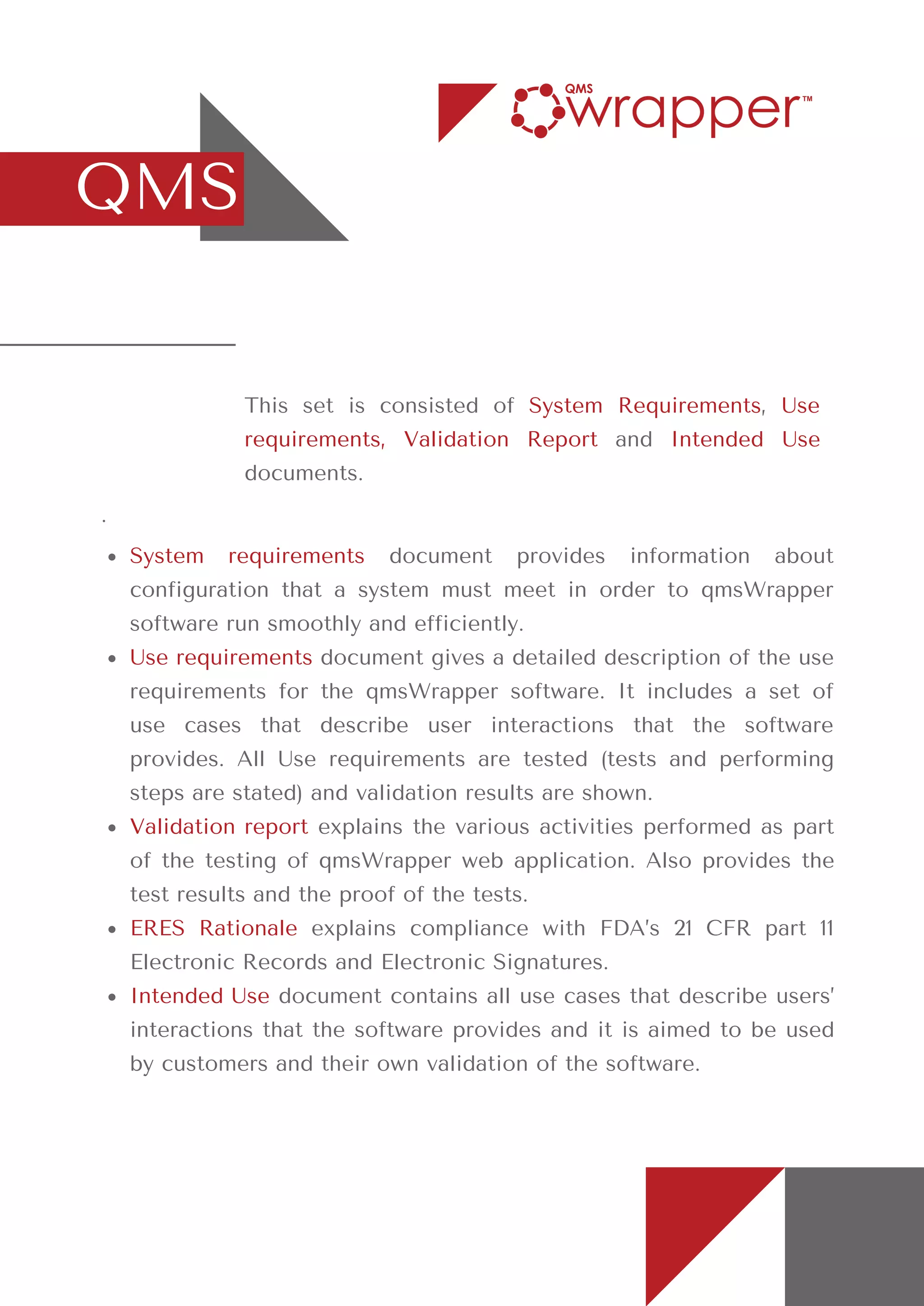 eQMS validation | PDF