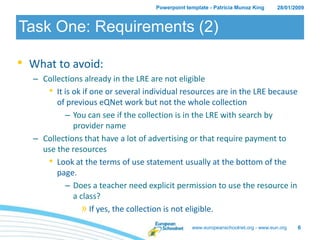 E q net teacher activities phase two task one | PPTX