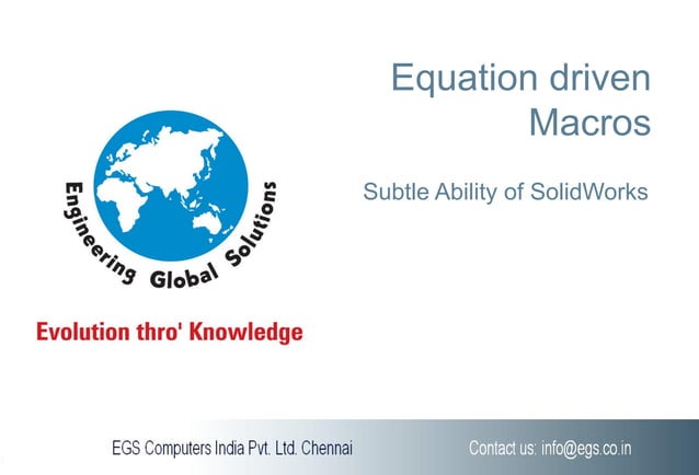 Equation Driven Macros | PPT