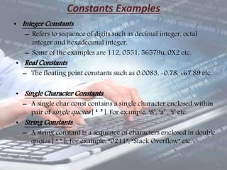 C language ppt | PPTX