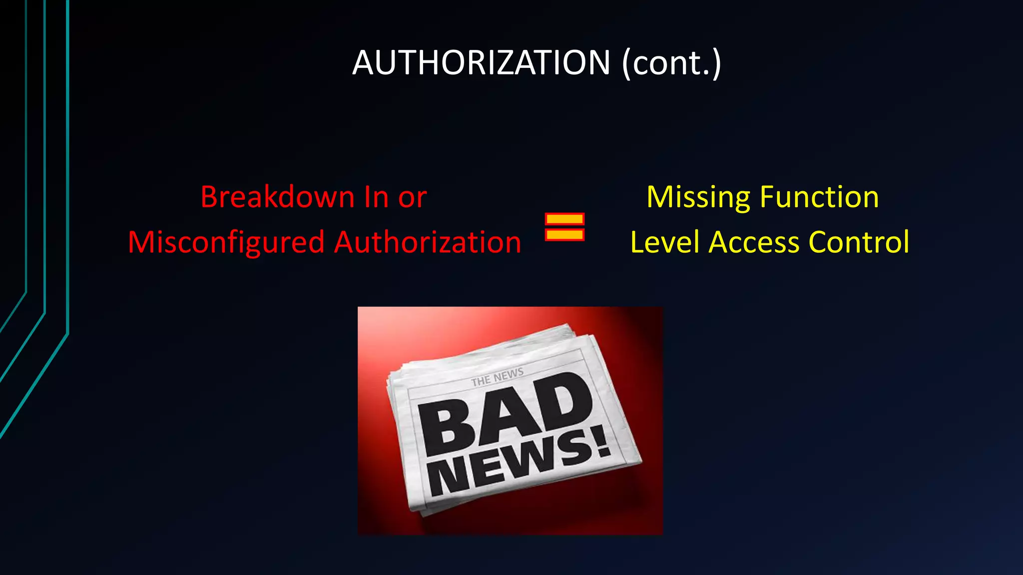 A7 Missing Function Level Access Control | PPTX