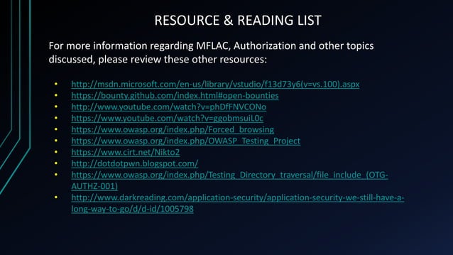 A7 Missing Function Level Access Control | PPTX | Web Development | Internet