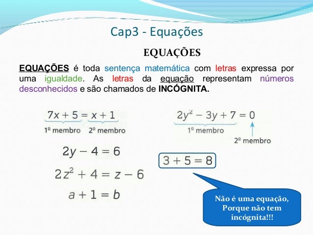 Equações