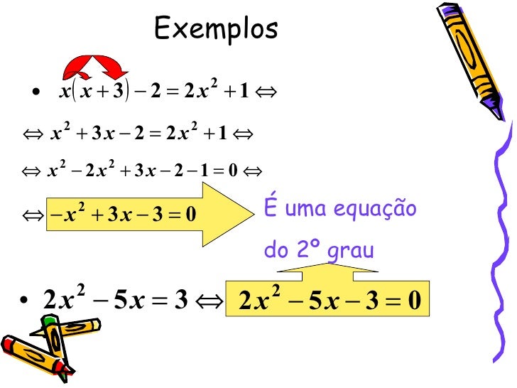 Equações Do 2º Grau Profº P Cesar