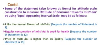 Equal appearing interval scale | PPTX