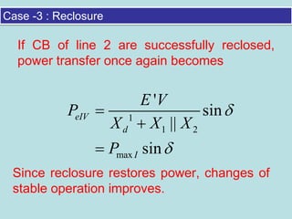 Equal Area Criterion for Transient Stability Studynew.pptx