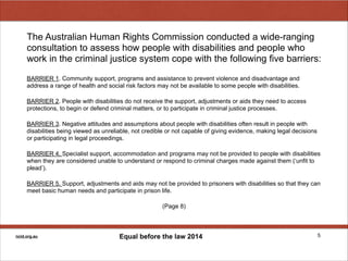 Equal before the law - HRC Report | PPT