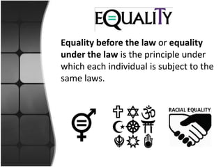 Equality | PPTX
