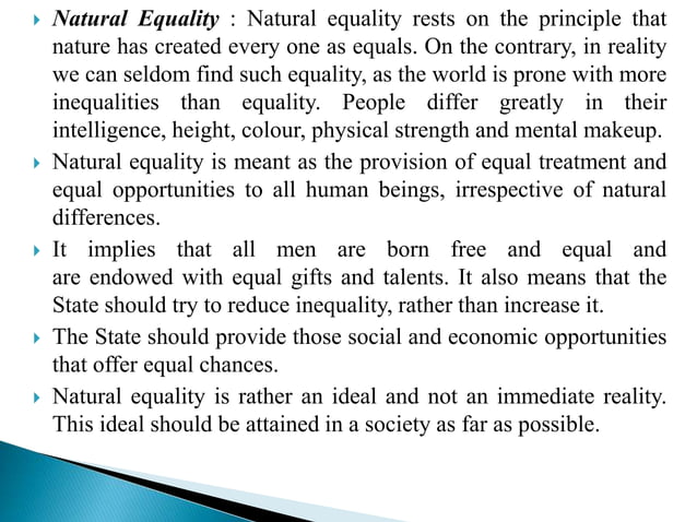 Equality | PPTX
