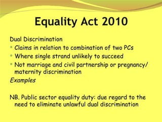 Equality Act 2010 | PPT