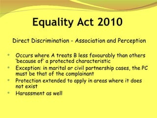 Equality Act 2010 | PPT