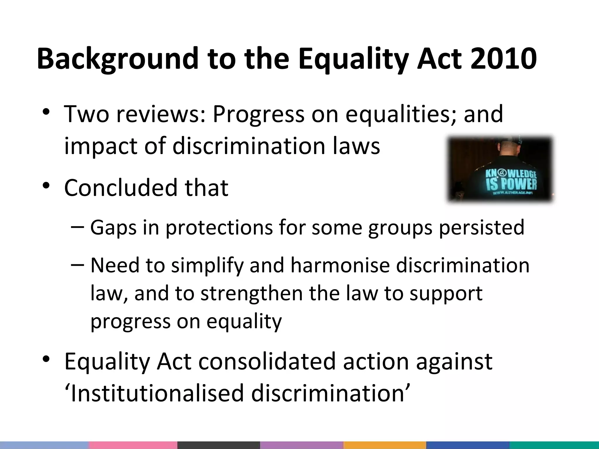 Equality act race equality | PPT