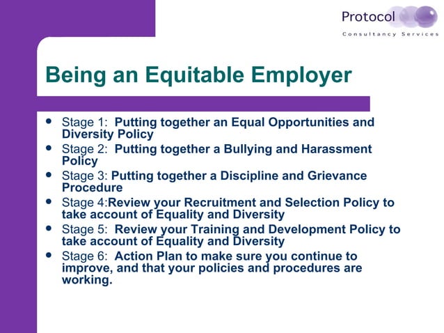 Equality and Diversity Presentation | PPT