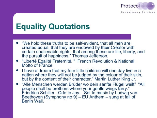 Equality and Diversity Presentation | PPT