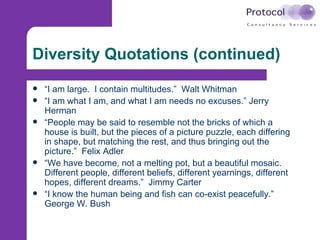 Equality and Diversity Presentation | PPT