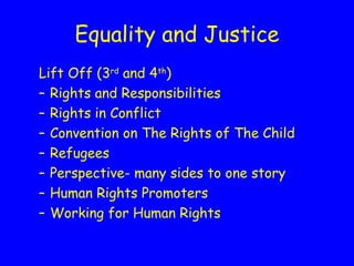 Equality and justice | PPT
