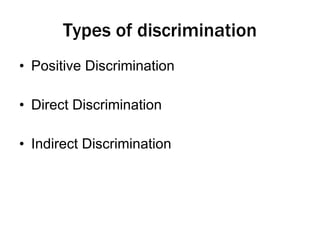Equality & diversity | PPT
