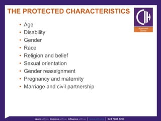 Equality, diversity, inclusion | PPTX