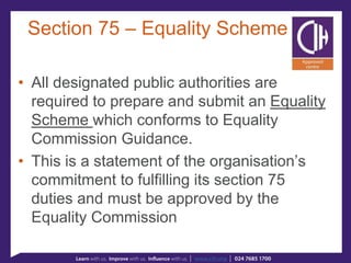 Equality, Diversity & Inclusion - NI | PPTX