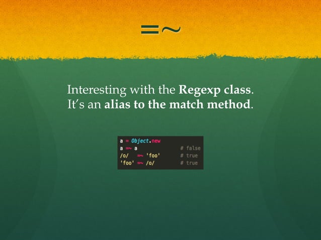 Equality in Ruby | PPT