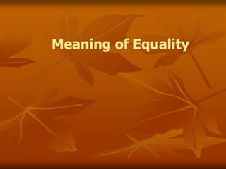 EQUALITY ................................. | DOCX