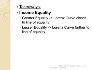 Equality vs efficiency in market economies - IB Economics | PPTX