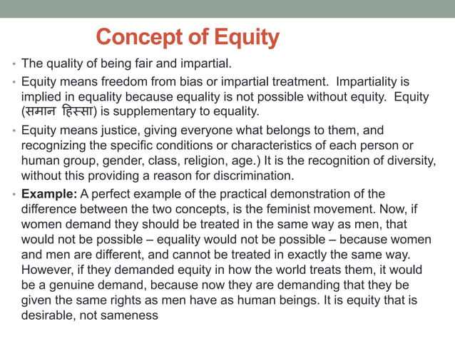 Equality vs equity | PDF