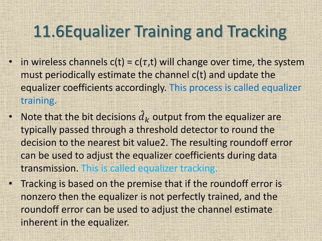 Equalization | PPTX