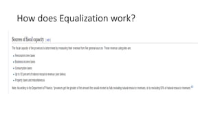 Equalization Payments - Canada | PPT