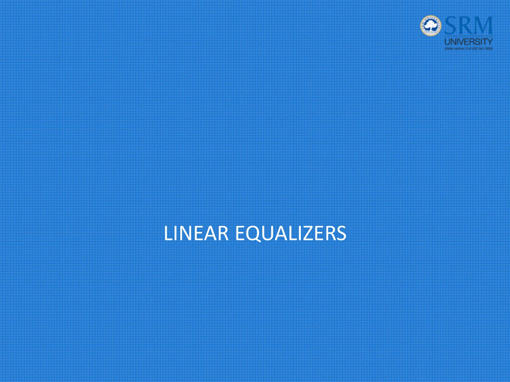 Equalization In Digital Communicationpdf Digital Audio Computer Software And Applications