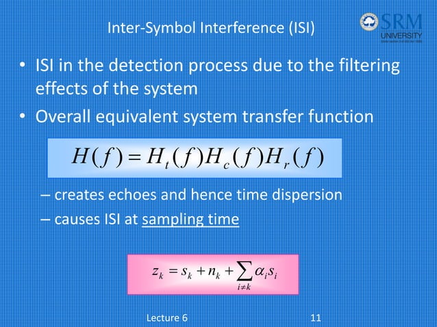 Equalization In Digital Communicationpdf Digital Audio Computer Software And Applications