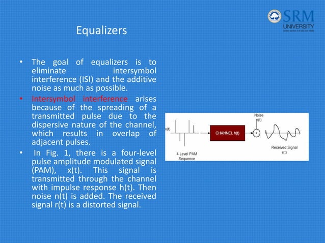 Equalization In Digital Communicationpdf Digital Audio Computer
