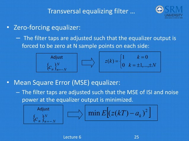 Equalization In Digital Communicationpdf Digital Audio Computer