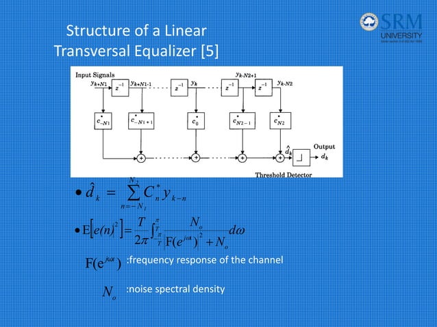 Equalization In Digital Communicationpdf Digital Audio Computer Software And Applications
