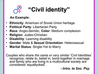 Equallyoked - A Social Phenomena - Sociology 101 | PPT