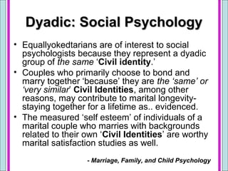 Equally Yoked - Introduction to Social Psychology - Liberal Arts and ...