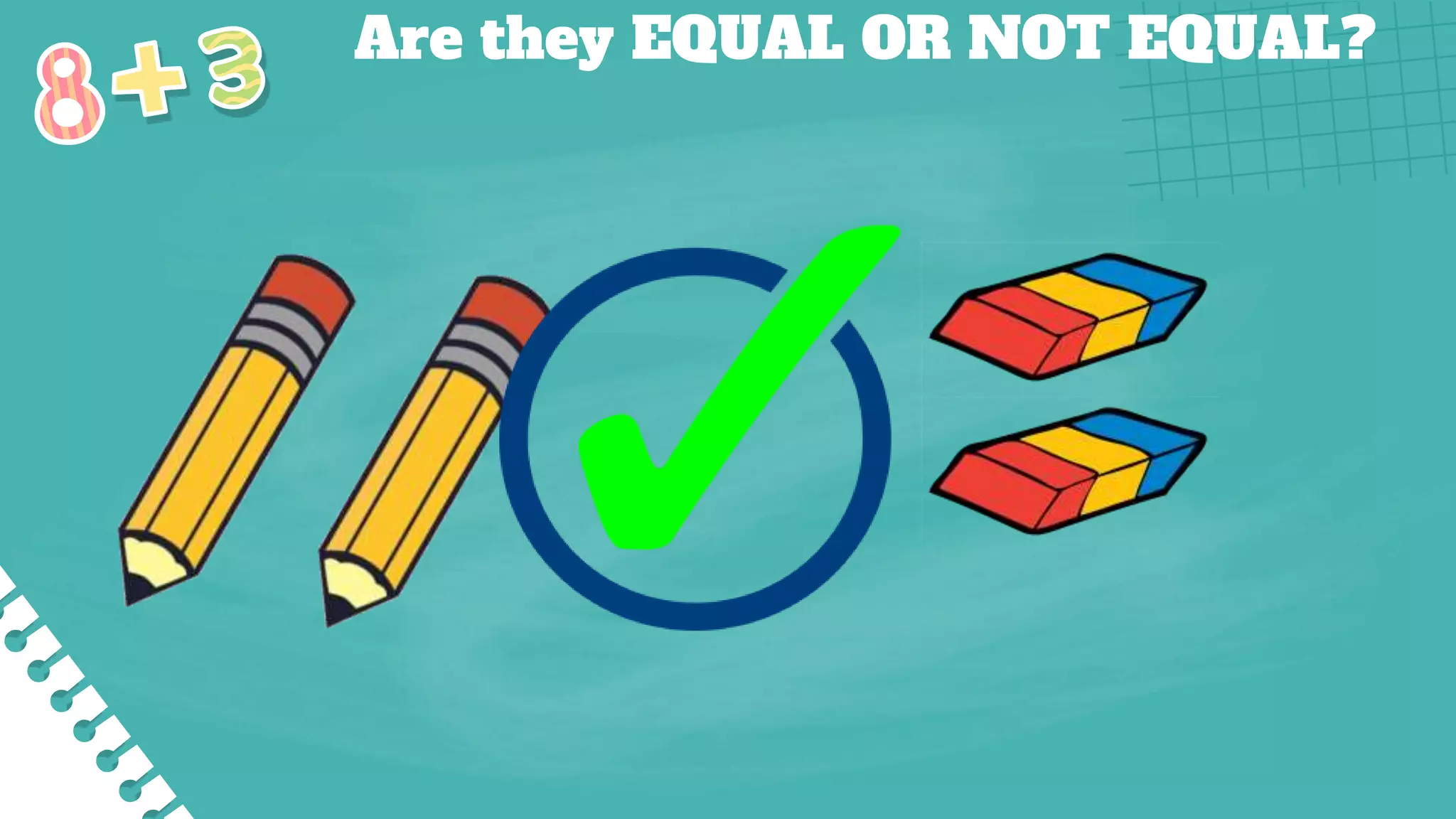 EQUAL OR NOT EQUAL | PPTX | Homework and Study | Education