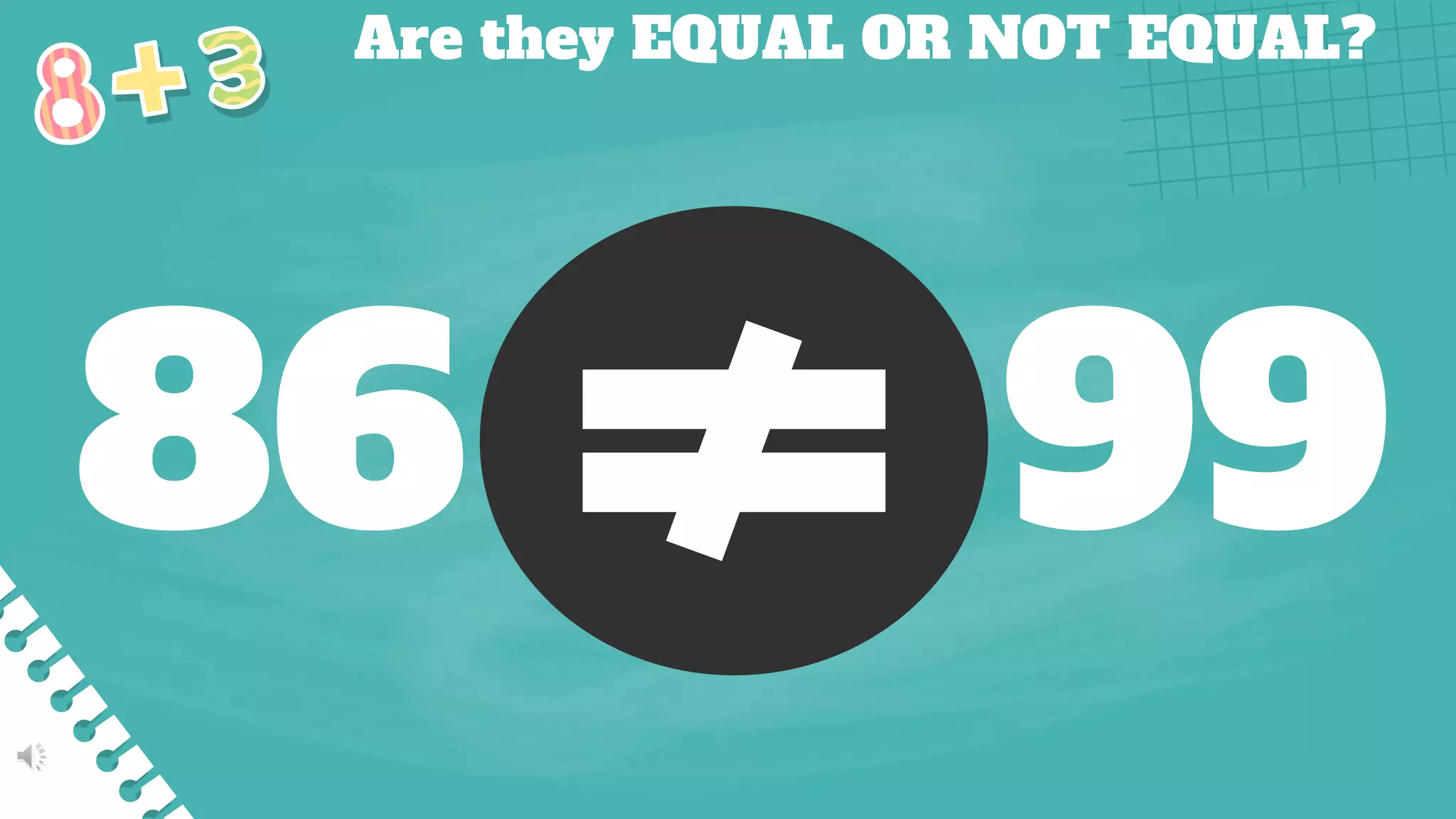 EQUAL OR NOT EQUAL | PPT