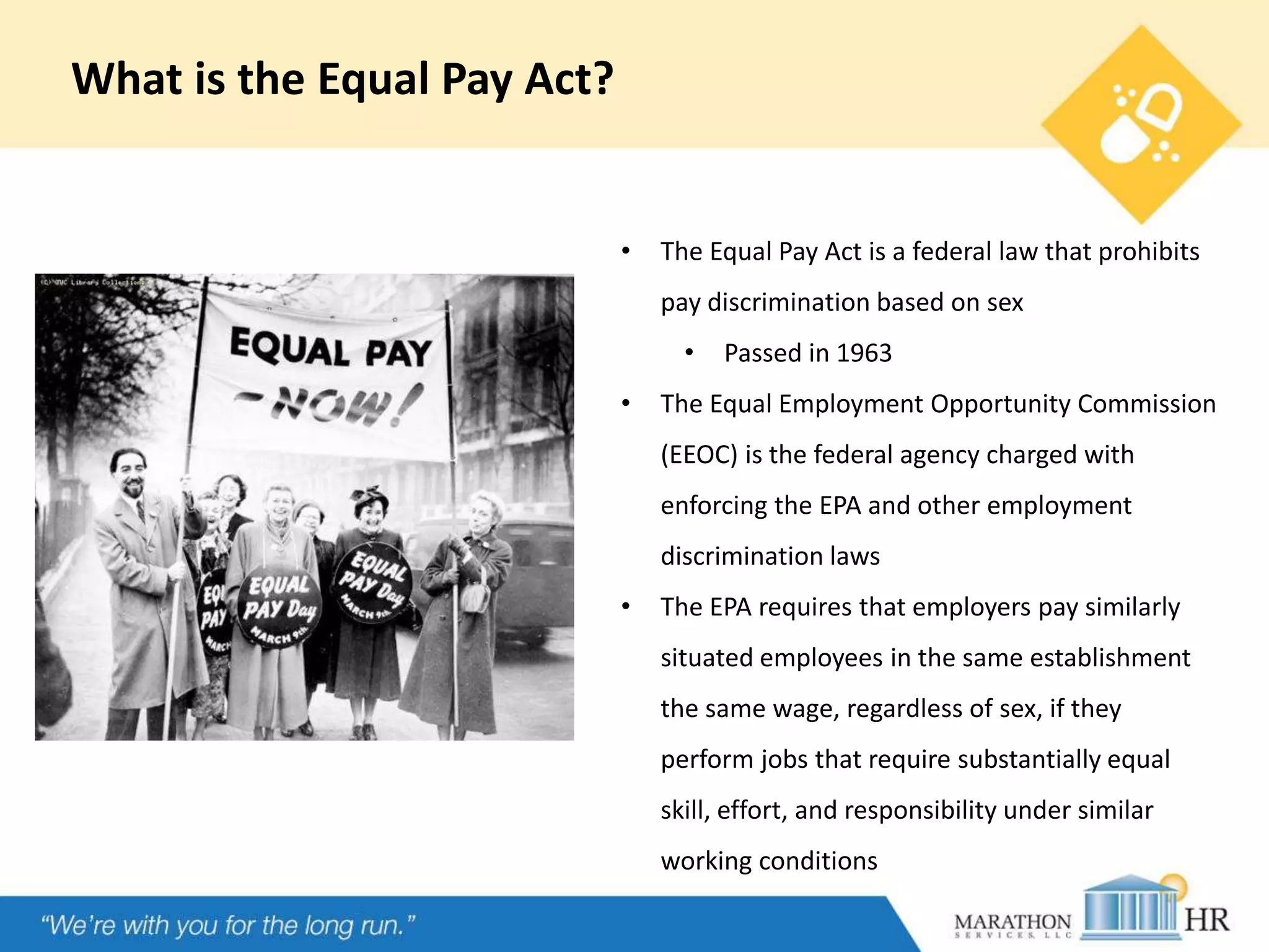 Equal Pay Act | PPTX